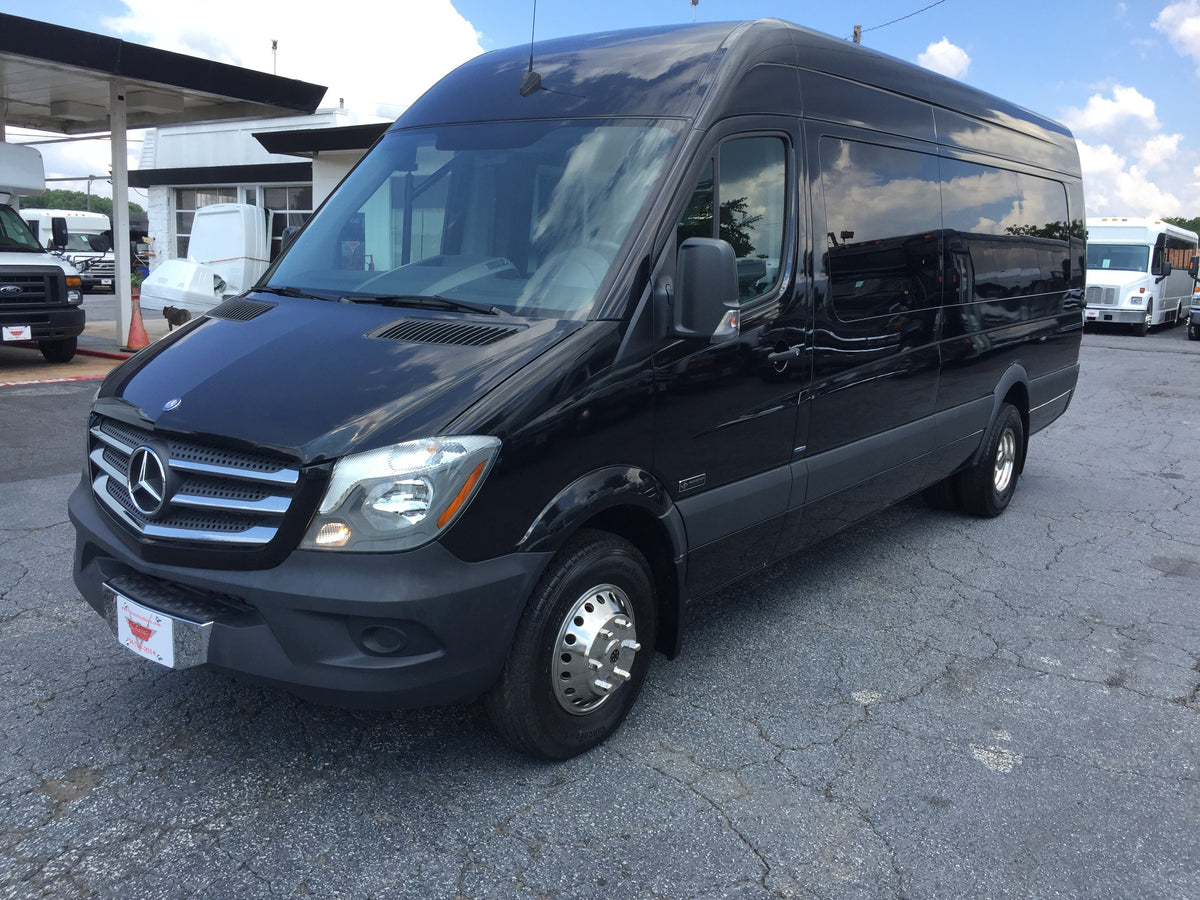 12 Passenger Mercedes-Benz Sprinter Luxury Shuttle Bus– NY Wine Tours
