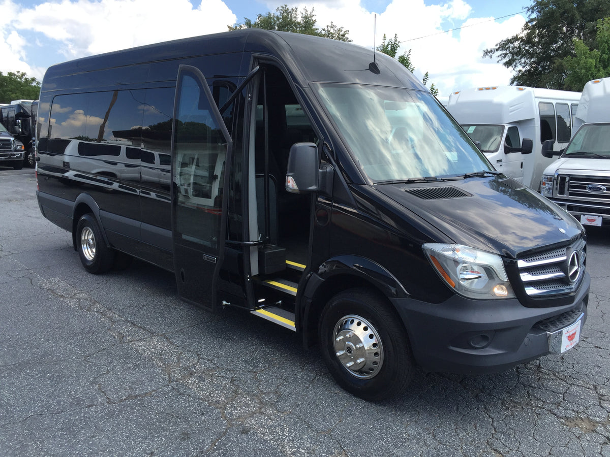 12 Passenger Mercedes-Benz Sprinter Luxury Shuttle Bus– NY Wine Tours